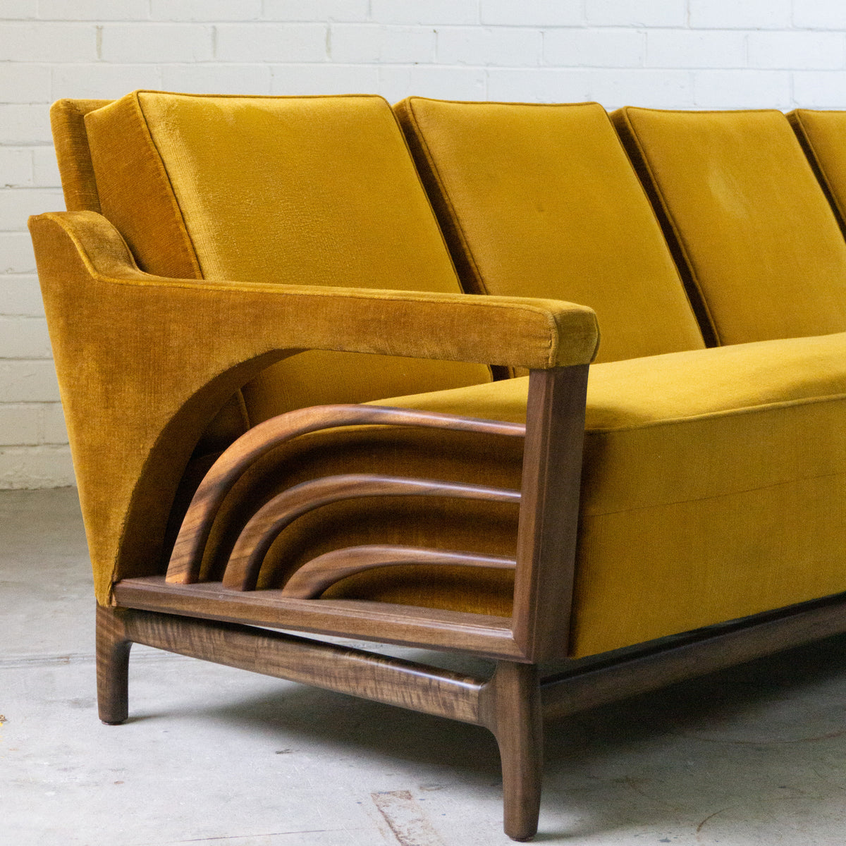 Velvet Sofa by Jakob Rudowski – Curve Furniture Store